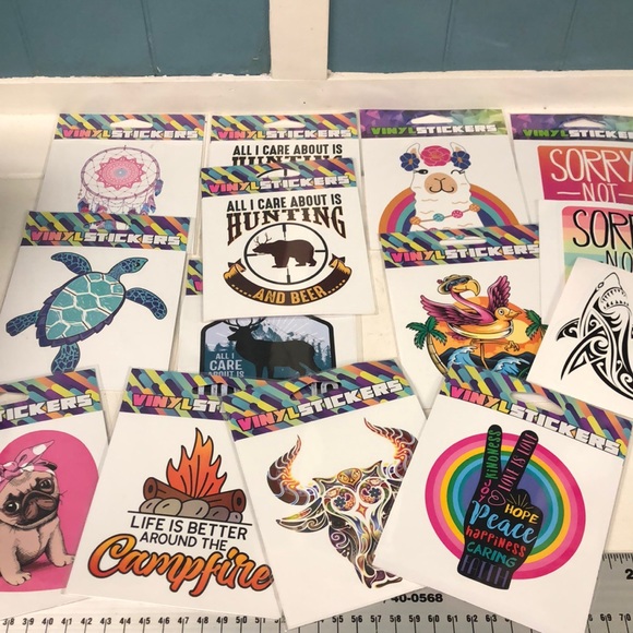 srp companies | Toys | Lot Of 4 Vinyl Stickers Srp Co Uv Weather ...